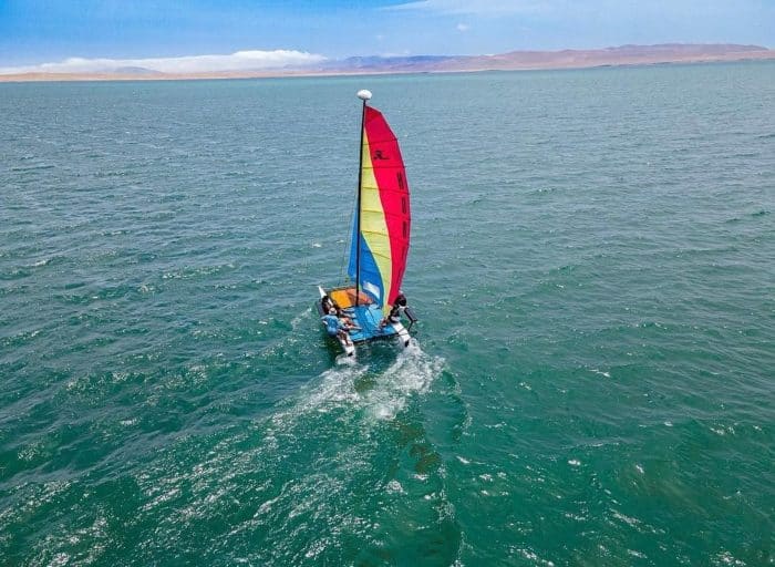 Sail on a Catamaran: Discover the Beauty of Paracas Bay